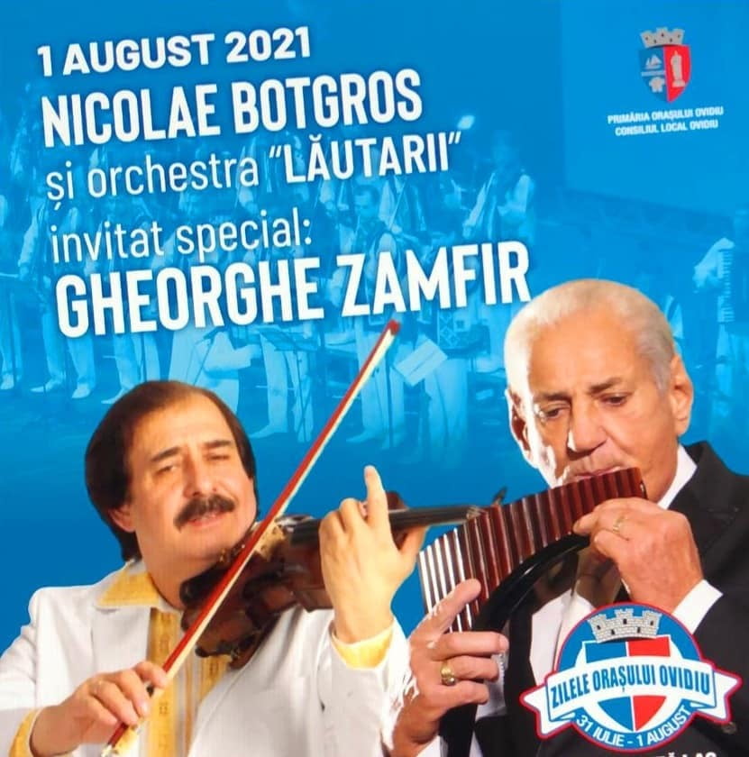 Nicolae Botgros, Gheorghe Zamfir și Antonia, în această seară la ...